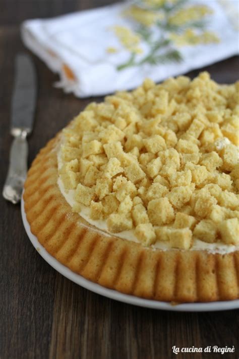 Crostata morbida mimosa La cucina di Reginé