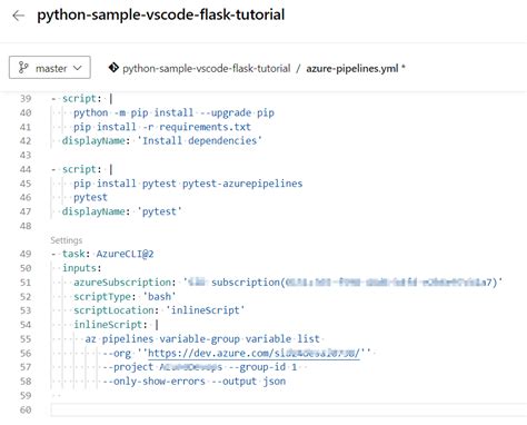 How To Set Variables Defined In Azure Variable Group As Env Variables