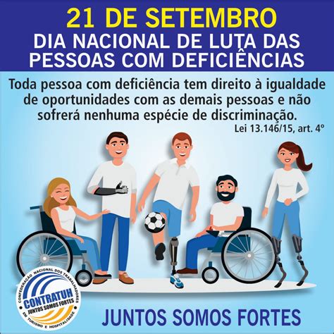 Dia Nacional de Luta da Pessoa Deficiência CONTRATUH