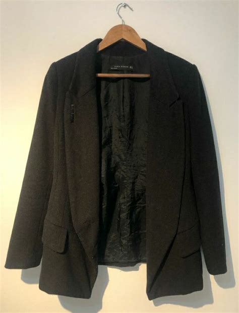 Casaco Lã Batida Zara Casaco Feminino Zara Usado 82519517 enjoei