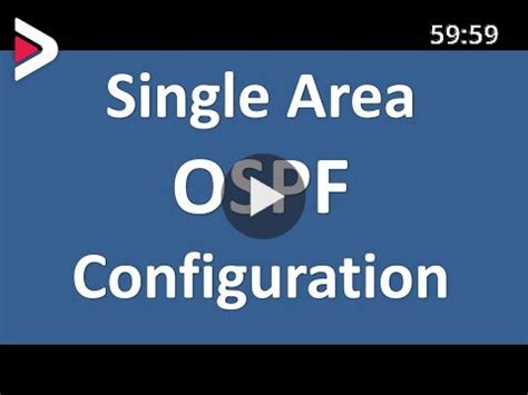 Ospf Single Area Configuration Lab Hindi Ospf Routing Ccna Full Course