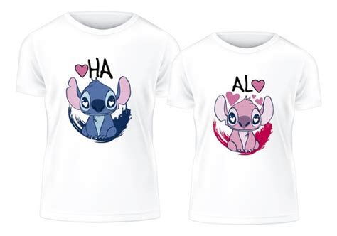Playeras De Stitch Novios MercadoLibre