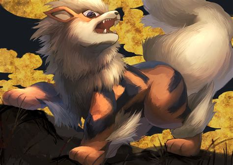 Arcanine Pokemon Drawn By Eko Wk Egg Danbooru