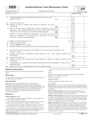 Form 8900 Department Of The Treasury Internal Revenue Service OMB No