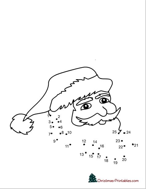 Free Christmas Dot To Dot Printables Clip Art Library