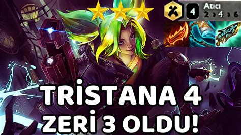Nihi TFT Tristina 4 ve Zeri 3 Sonunda Atıcı tahtası kurdum Nihi