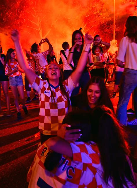 Foci vb Így őrjöngtek Zágrábban a horvátok győzelme után Life