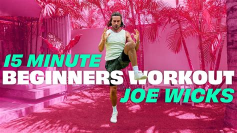 QUICK 15 Minutes BEGINNERS HIIT Workout Joe Wicks Workouts The