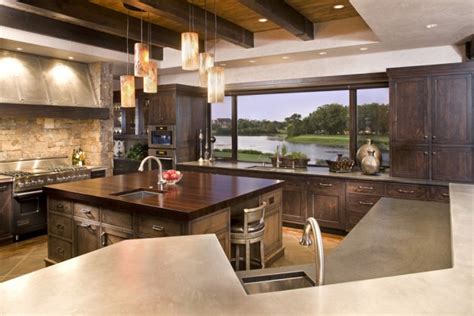 Warm Cozy Rustic Kitchen Designs For Your Cabin