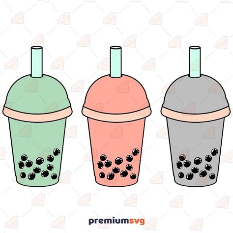 Bubble Tea Png Graphic Clipart Design 19613319 PNG Clip Art Library