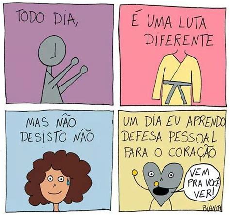 Cada dia é uma luta diferente Pensamentos frases Frases e mensagens