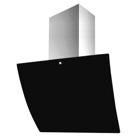 Hotte décorative inclinée 80cm 580m3 h noir 5038014 ROBLIN