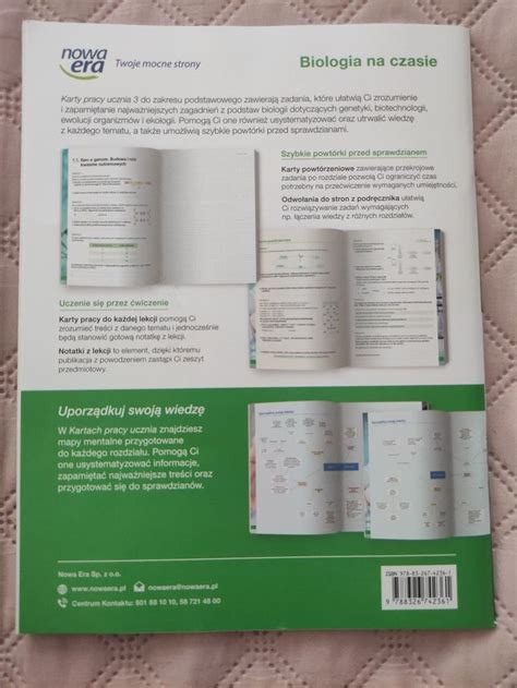 Karty Pracy Ucznia Biologia Na Czasie 3 Warszawa Bielany OLX Pl