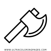 Tomahawk Coloring Page Ultra Coloring Pages