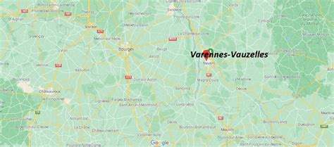 Où se trouve Varennes Vauzelles Carte Varennes Vauzelles Où se trouve