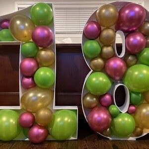 Free Printable Giant Marquee Number Mosaic