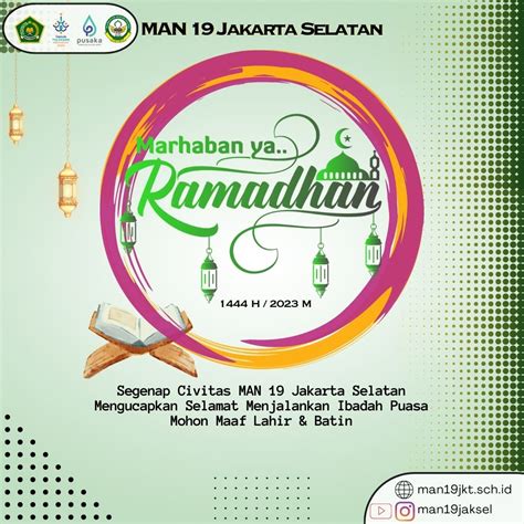 Marhaban Ya Ramadhan H Man Jakarta Selatan