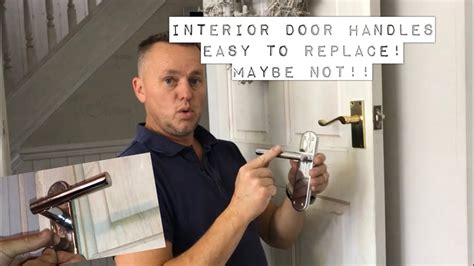 Replacing Interior Door Handles Easy Job Or Not Youtube