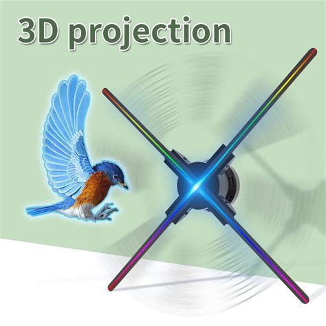 Proyector de holograma 3D dispositivo con Wifi señal Led lámpara
