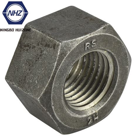Self Color Heavy Hex Nut ASME B18 2 2 ASTM A194 Grade 2h Hex Nut And Nuts