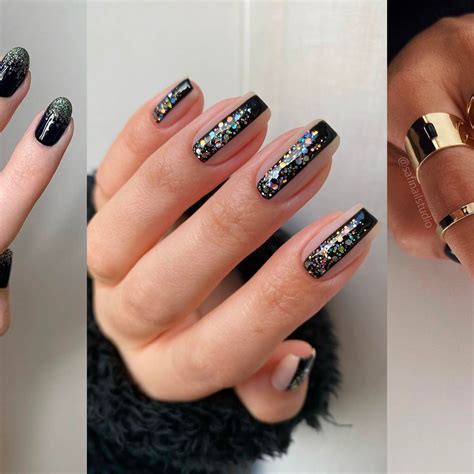 Aprender acerca 95 imagen uñas gris y negro Abzlocal mx