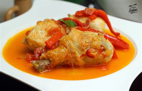 Pollo al chilindrón Receta tradicional Receta de Sergio