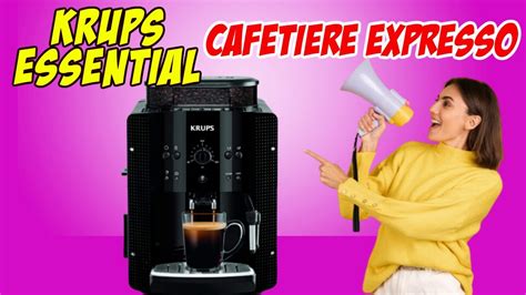 Machine à Café Broyeur Café Grain Krups Essential yy8125fd Cafetière