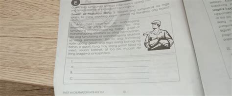 Solved E Gawin Ang Sumusuned Na Mga Pagsasanay Upang Ma Gawain Sa