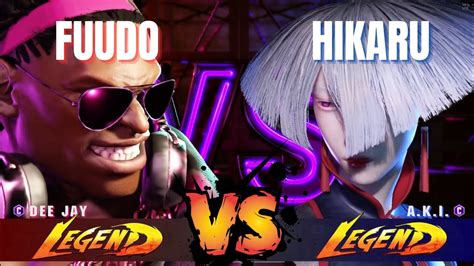 SF6 FUUDO Dee Jay VS HIKARU AKI Ranked Matches YouTube