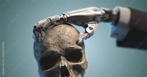 Artificial Intelligence Domination Cybernetic Arm In Sleeve Of
