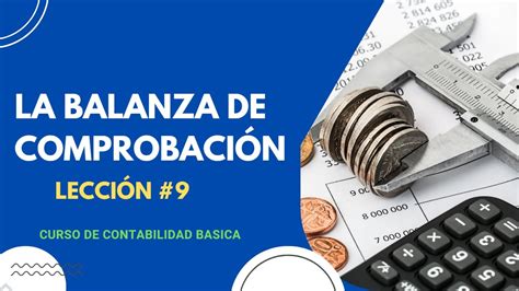 APRENDE A REALIZAR LA BALANZA DE COMPROBACION YouTube