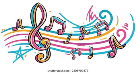 Notas Musicales De Dibujos Animados