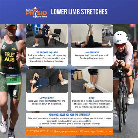 Key Stretches For Triathletes Sports Physio Massage Gold Coast
