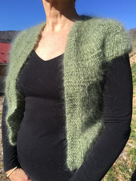 Kit Tricoter Gilet Sans Manche Pur Mohair La Ferme Sous Les Hiez