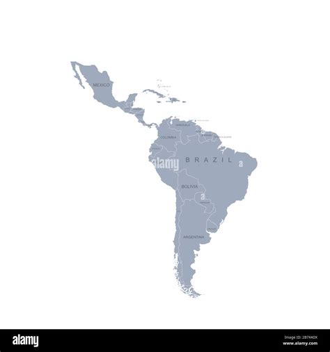 difícil Se asemeja Independientemente latin america map ensayo