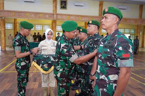 Danrem 042 Gapu Pimpin Upacara Kenaikan Pangkat Bintara Dan Tamtama