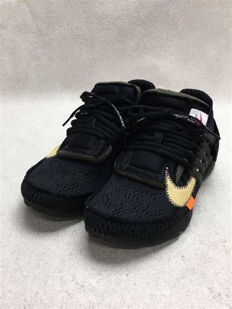 NIKE ナイキ OFF WHITE THE 10 AIR PRESTO エアプレスト AA3830 002 27cm BLK