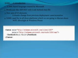 Xaml Ppt