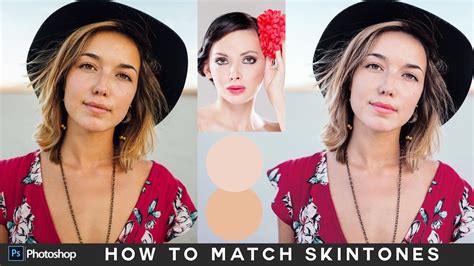 How To Match Skin Tones In Photoshop Matching Skin Color Between
