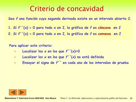 PPT Tema 3 La Derivada Aplicaciones y representación gráfica de