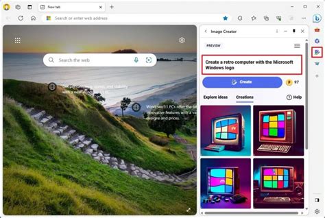 Cómo crear imágenes con IA en Bing Chat
