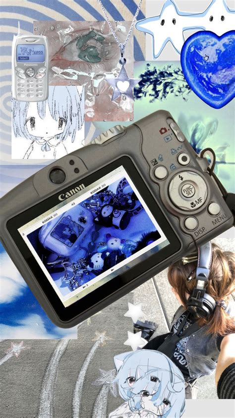 Blue Star Stars Aesthetic Cybercore Starcore Starrycore Camera