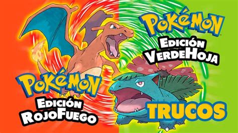 Trucos de Pokémon Rojo Fuego y Verde Hoja en español Códigos