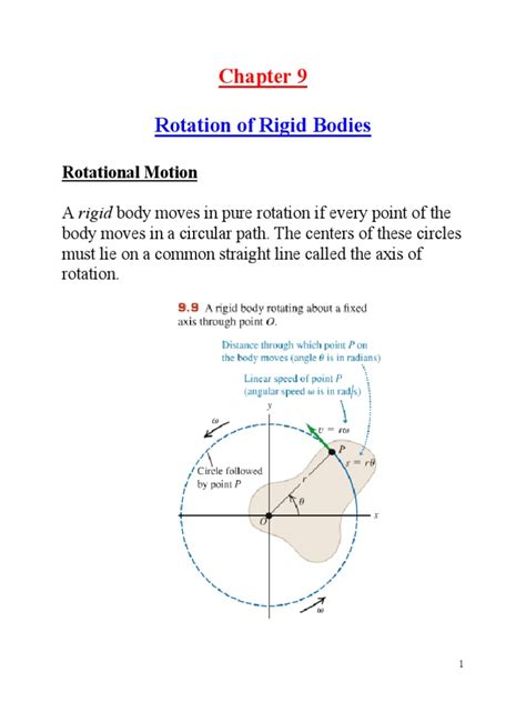 note chapter 09 pdf rotation around a fixed axis rotation