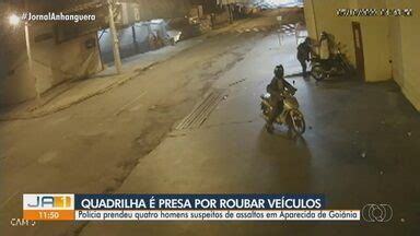 Ja Edi O Grupo Preso Suspeito De Roubar Ve Culos Em Aparecida