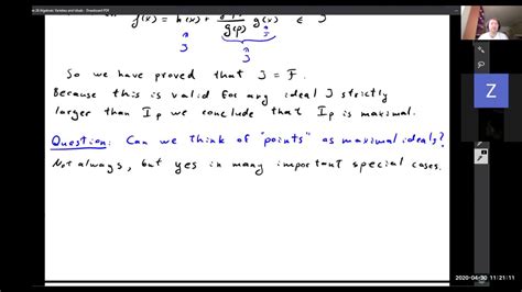 math 113 intro abstract algebra lecture 26 youtube