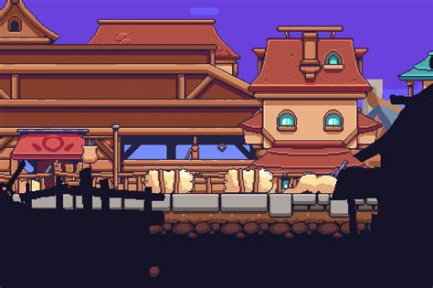 Village Pixelart Environment GameDev Market