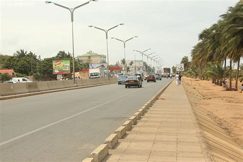 Visage actuel de la plage de Lomé section centre ville et hôtel PALM