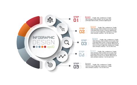 Colorful Segmented Circle Infographic Design Vector Art At Vecteezy
