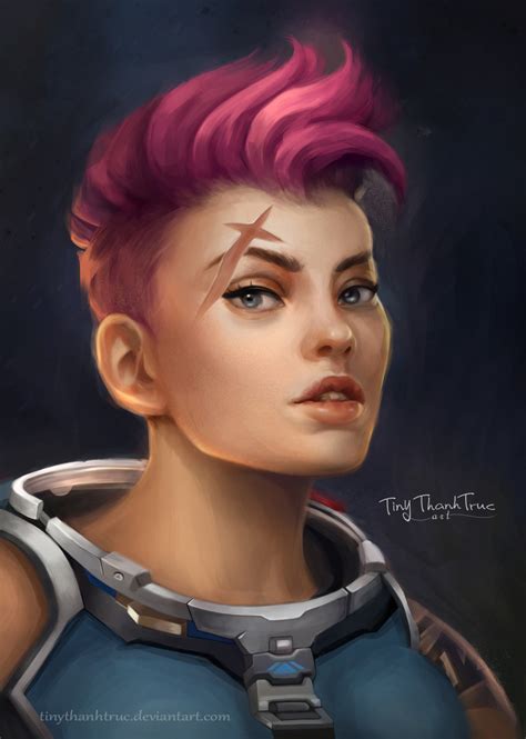 Zarya Overwatch And 1 More Drawn By Tiny Thanh Truc Danbooru